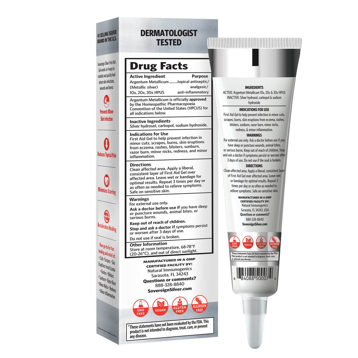 Sovereign Silver First Aid Gel