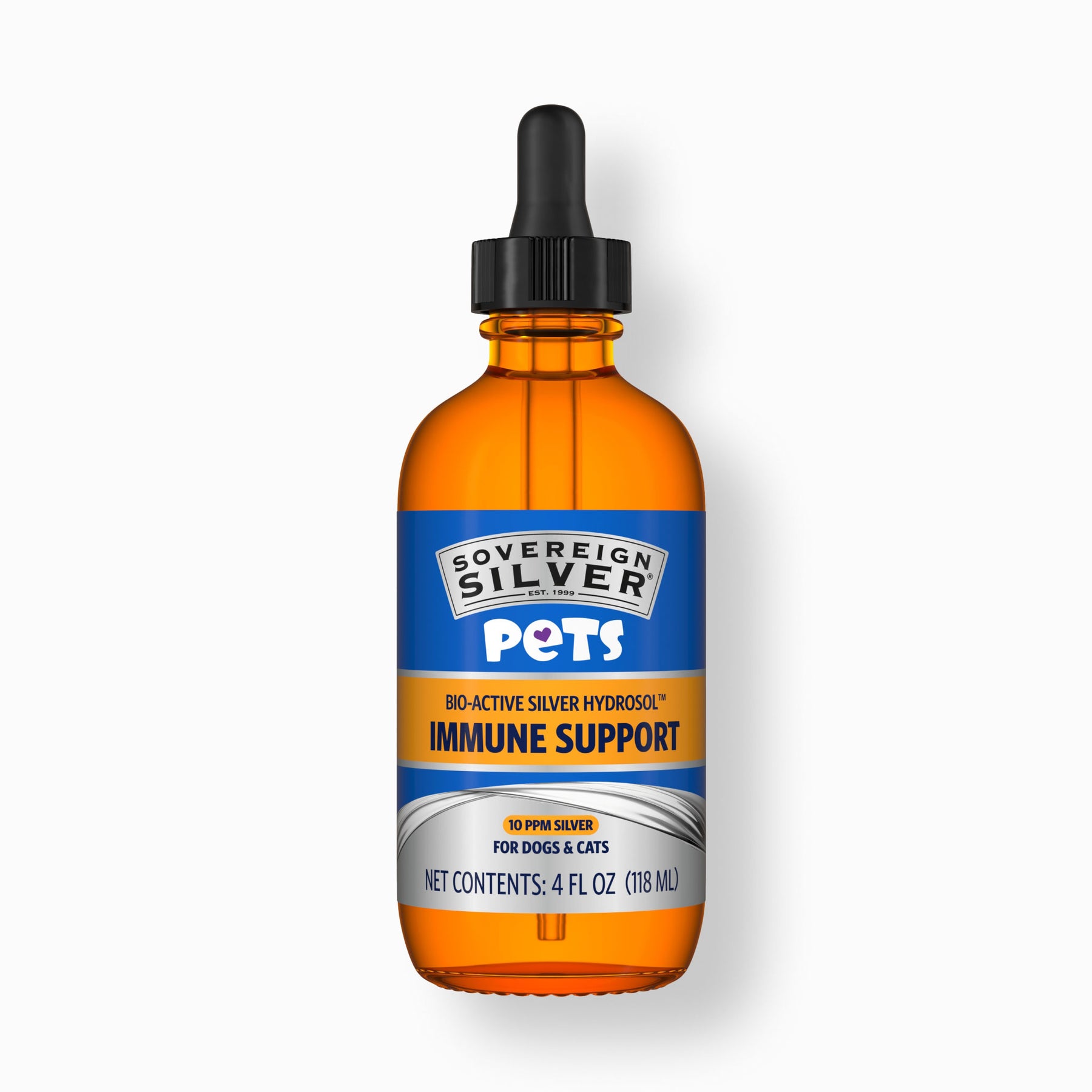 Pets Immune Support Liquid Drops – Sovereign Silver